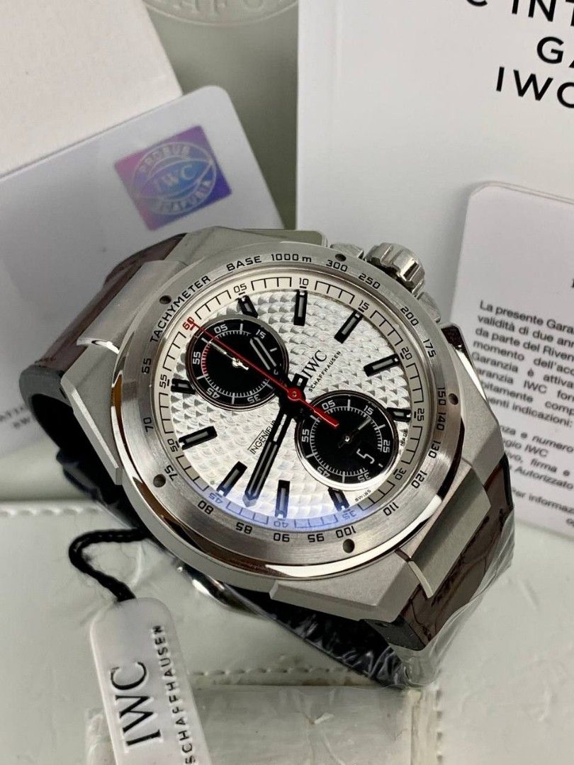 Iwc Ingenieur Chronograph Silver Arrow, Luxury, Watches on Carousell