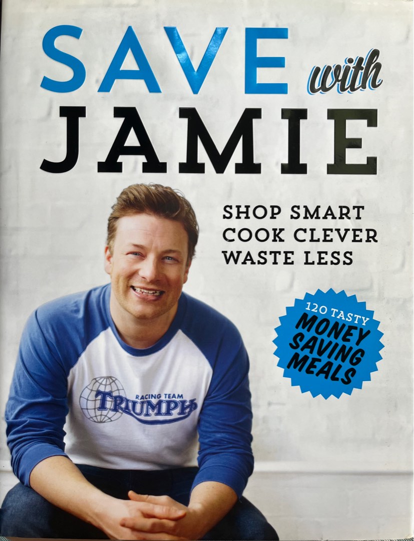 Jamie Oliver Cook Book - Save with Jamie, Hobbies & Toys, Books ...