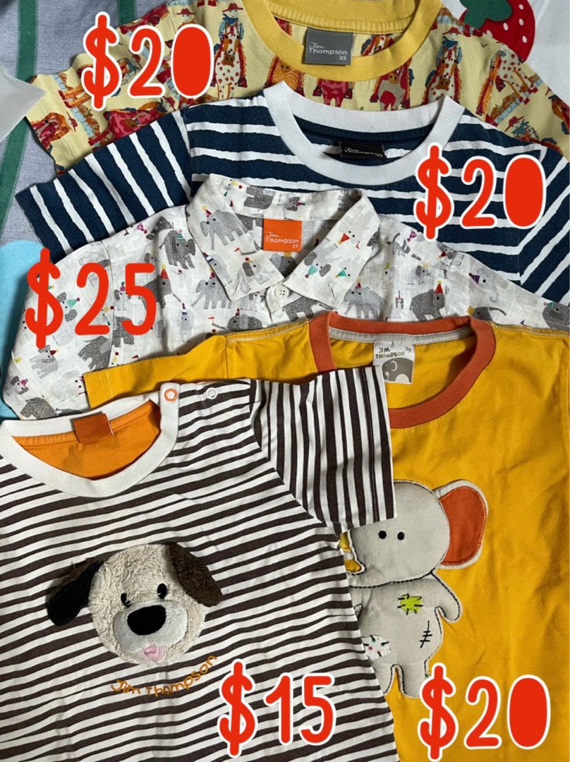 Jim Thompson boys clothes 2-3 years old, Babies & Kids, Babies & Kids ...