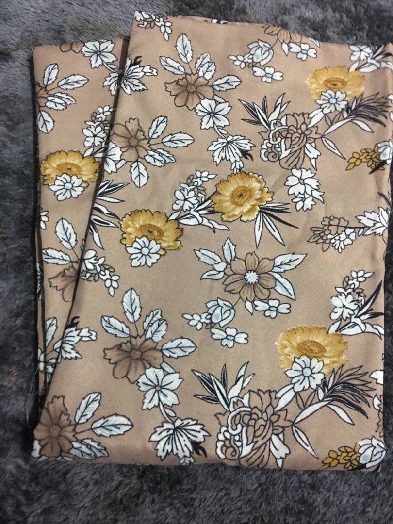 Kain Pasang 4 meter kain ela, Women's Fashion, Muslimah Fashion, Baju ...