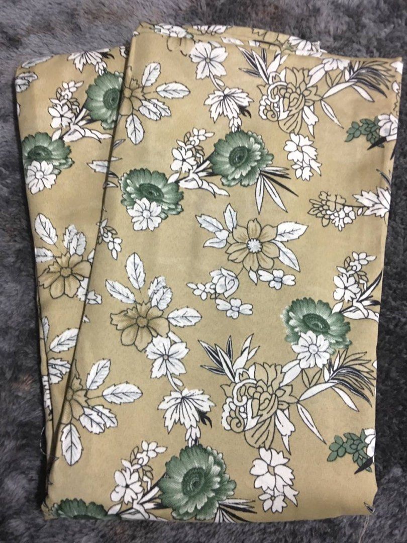 Kain Pasang 4 meter kain ela, Women's Fashion, Muslimah Fashion, Baju ...