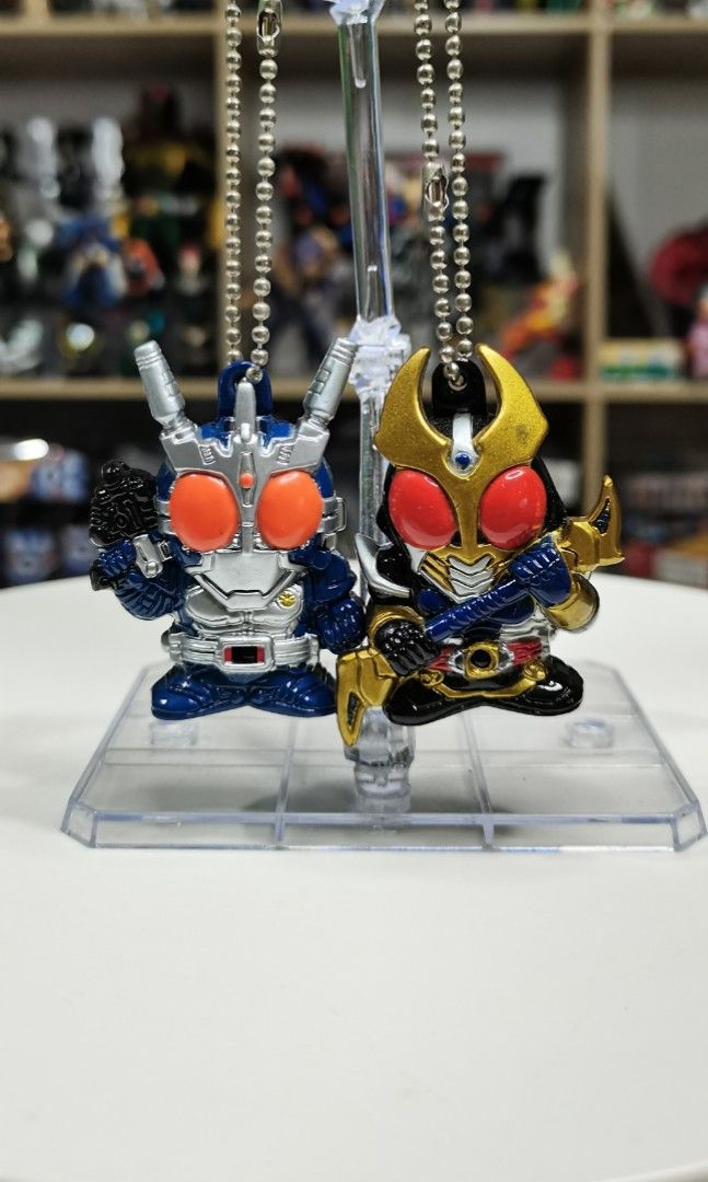 Kamen Rider Agito Storm & G3 Light Up Keychain, Hobbies & Toys, Toys ...