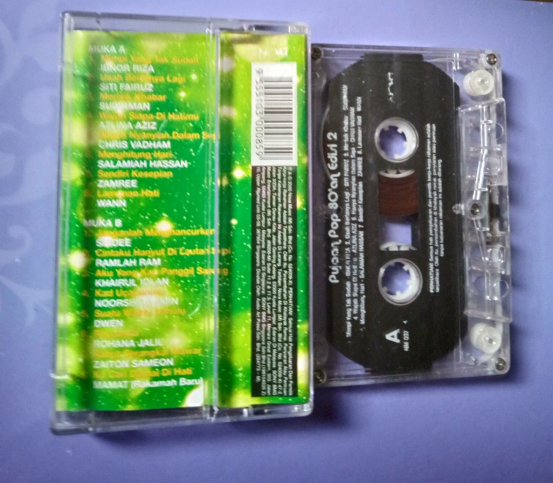 Kaset Pujaan Pop 80an, Hobbies & Toys, Music & Media, CDs & DVDs on Carousell