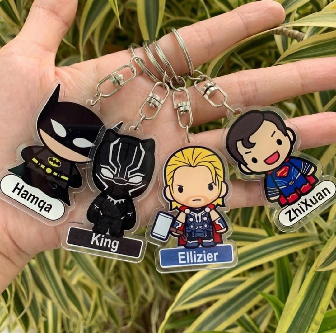 KEYCHAIN CHARACTER CUSTOMIZED FOR KIDS, Hobbies & Toys, Stationery ...