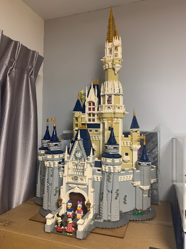 Lego compatible Disney castle used, Hobbies & Toys, Toys & Games on ...