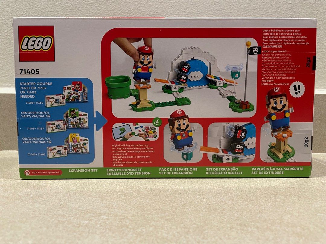 Lego Mario Fuzzy Flippers, Hobbies & Toys, Toys & Games on Carousell