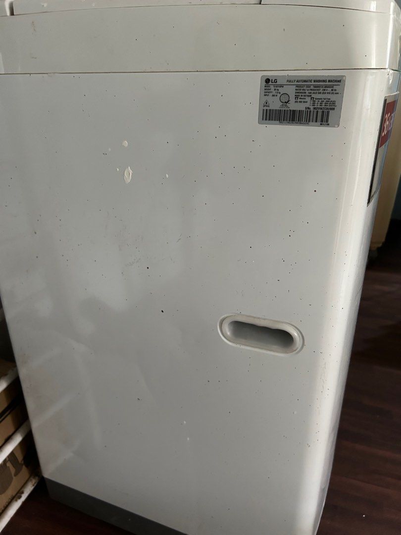 Defective LG Automatic Washing Machine (Smart Inverter) 7KG, TV & Home ...