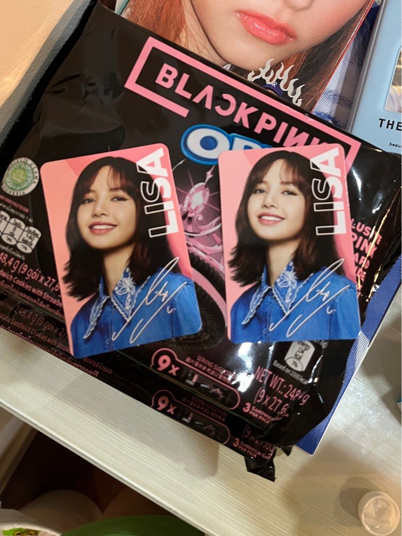 Lisa Oreo x Blackpink photocard, Hobbies & Toys, Memorabilia ...