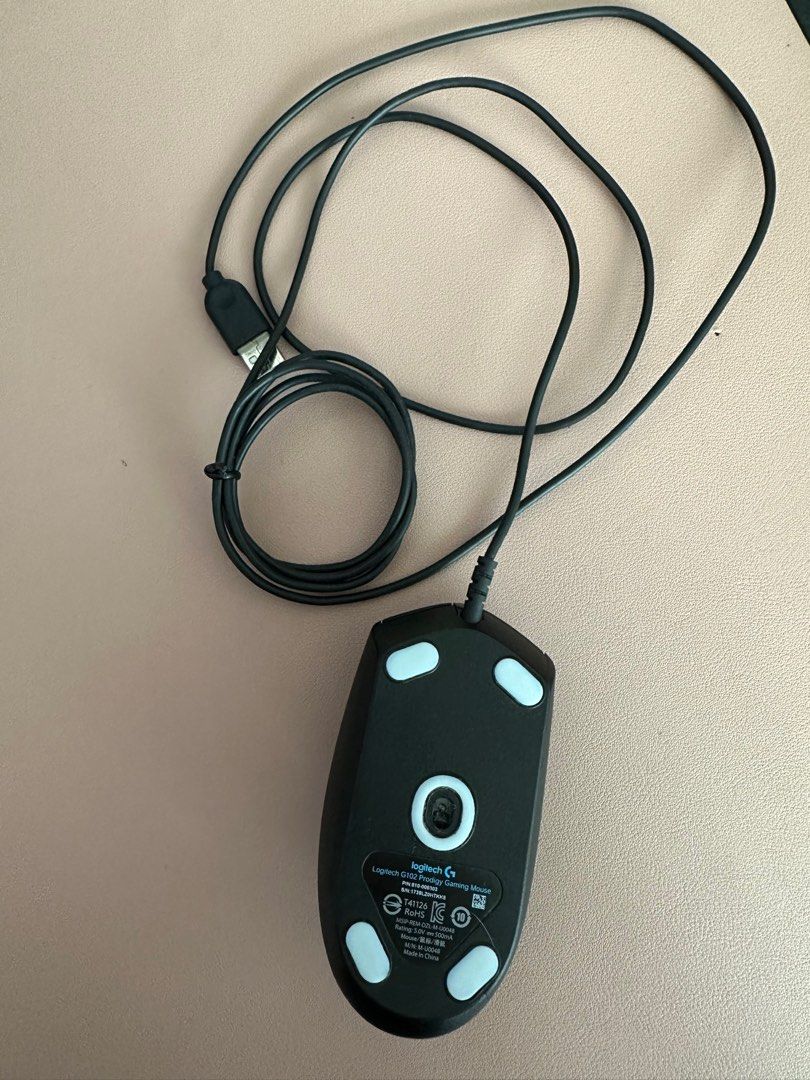Logitech G102 Prodigy RGB gaming mouse, Computers & Tech, Parts ...