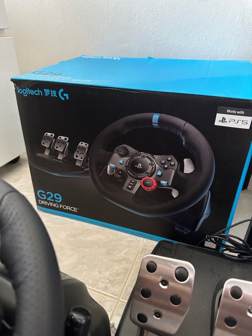 Logitech G29 Driving Wheel Controller , Video Gaming, Gaming ...