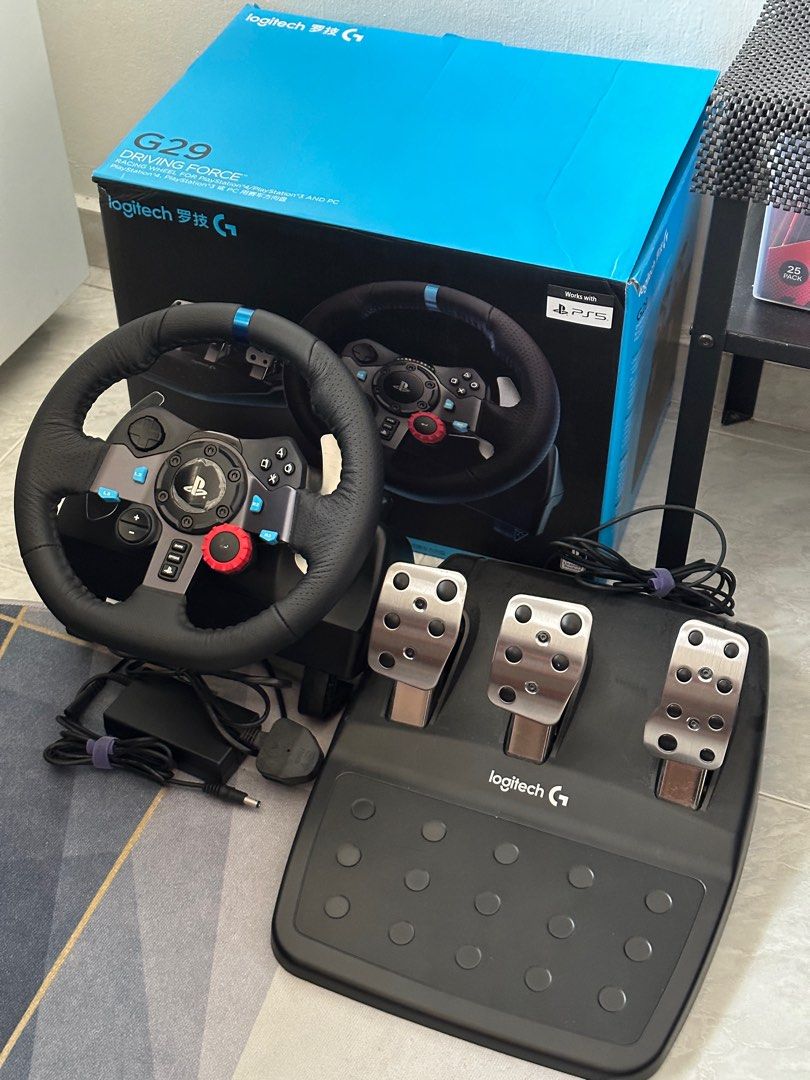 Logitech G29 Driving Wheel Controller , Video Gaming, Gaming ...