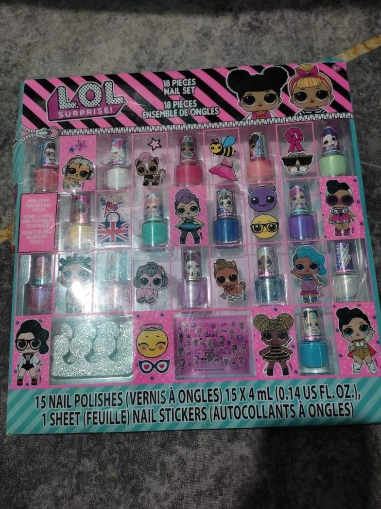 LOL surprise nailpolish set, Beauty & Personal Care, Hands & Nails on ...