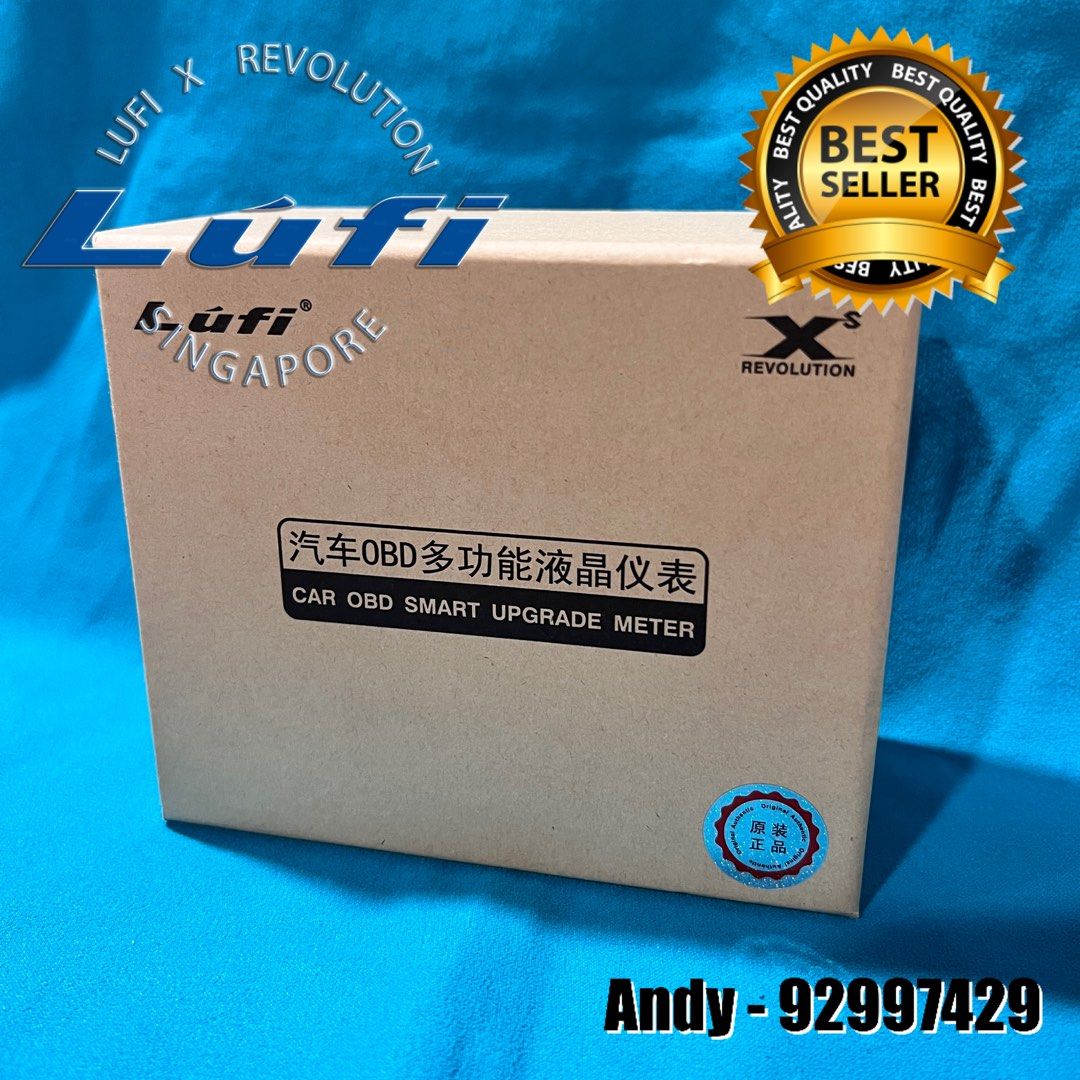 Lufi XS [Official International English Set] Obd obd2 Display Gauge ...