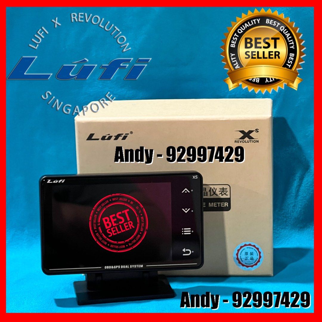 Lufi XS [Official International English Set] Obd obd2 Display Gauge ...