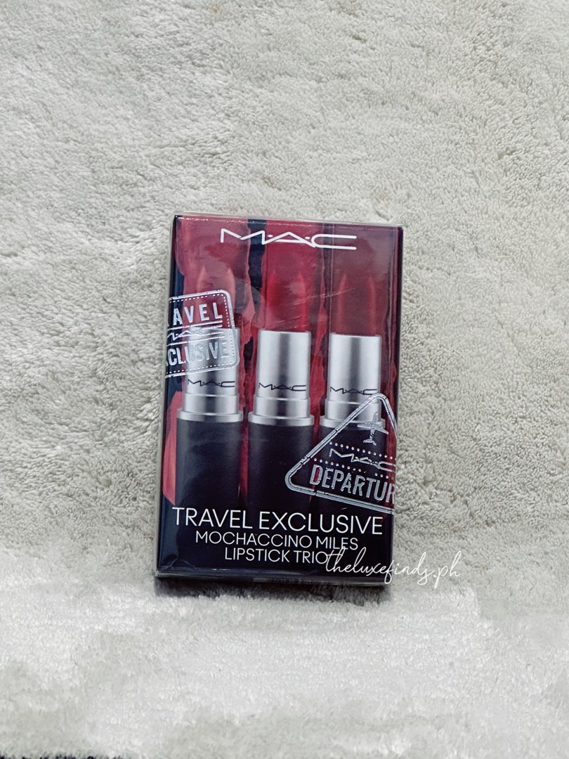 Mac Lipstick Trio, Beauty & Personal Care, Face, Makeup on Carousell