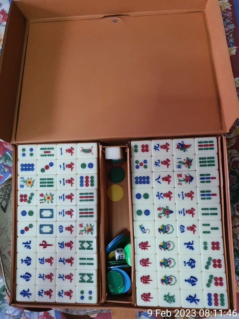 Vintage Mahjong Set BNIB, Hobbies & Toys, Toys & Games on Carousell