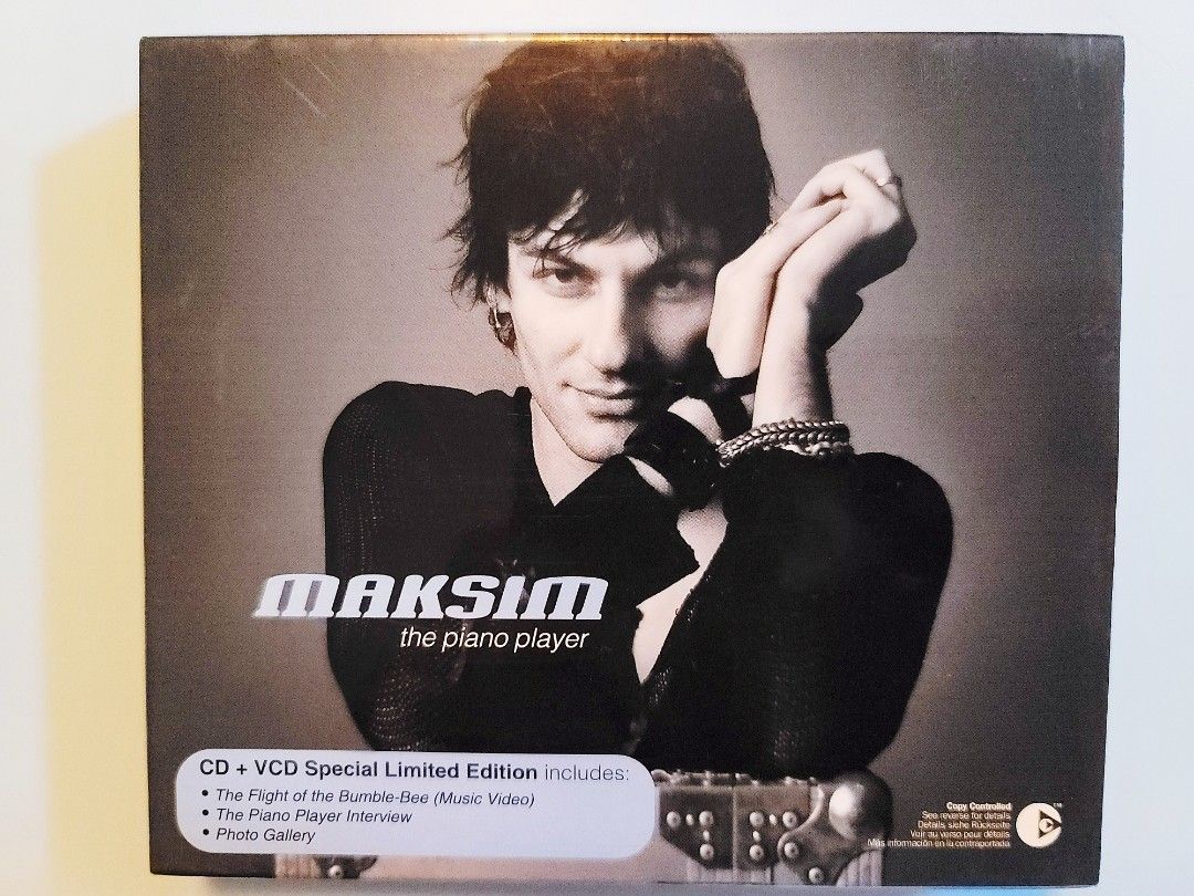 Maksim - the piano player - CD + VCD, 興趣及遊戲, 音樂、樂器 & 配件, 音樂與媒體 - CD 及 ...