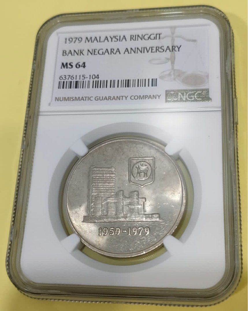 Malaysia 1 ringgit with MS 64 years 1979, Hobbies & Toys, Collectibles ...