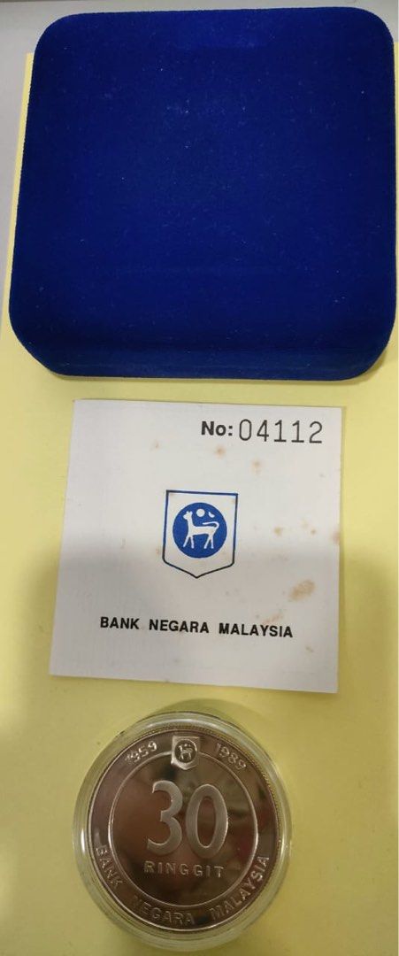 Malaysia 30 ringgit peruf ulang tahun ke-30, Hobbies & Toys, Collectibles & Memorabilia ...