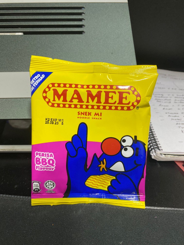 MAMEE monster error pack EMPTY, Food & Drinks, Rice & Noodles on Carousell