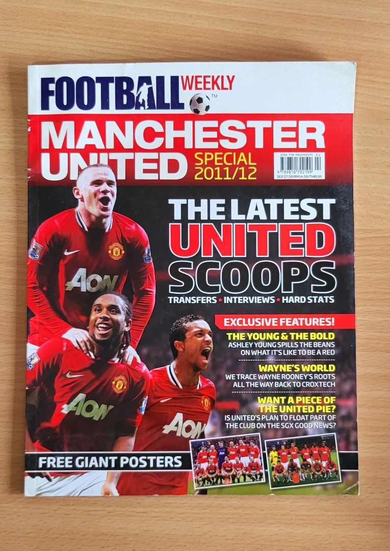 Manchester United Official Matchday Programme (magazine) - 9 HUGE ...