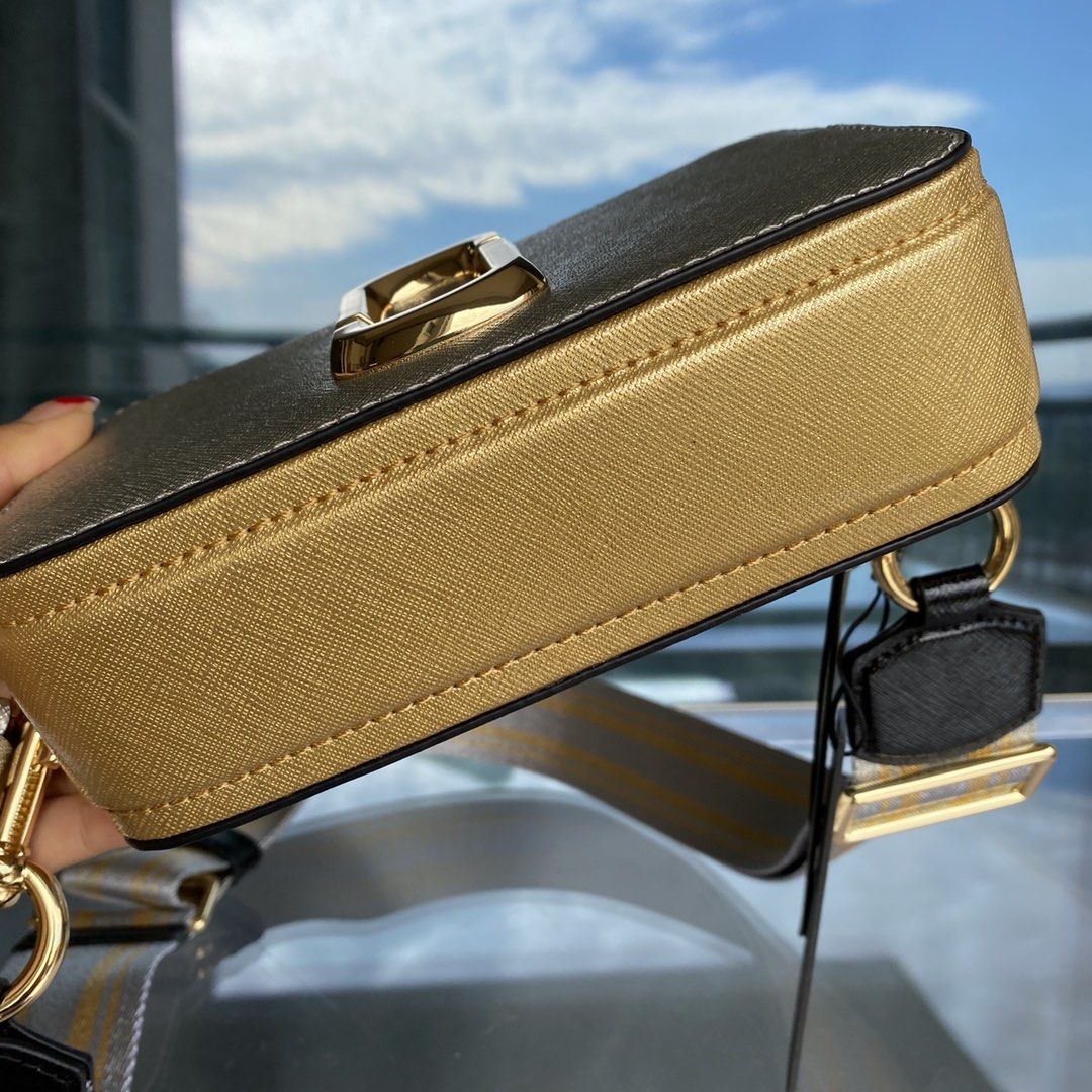 Marc Jacob Snapshot Bag classic silver gold new color insto, Women's ...