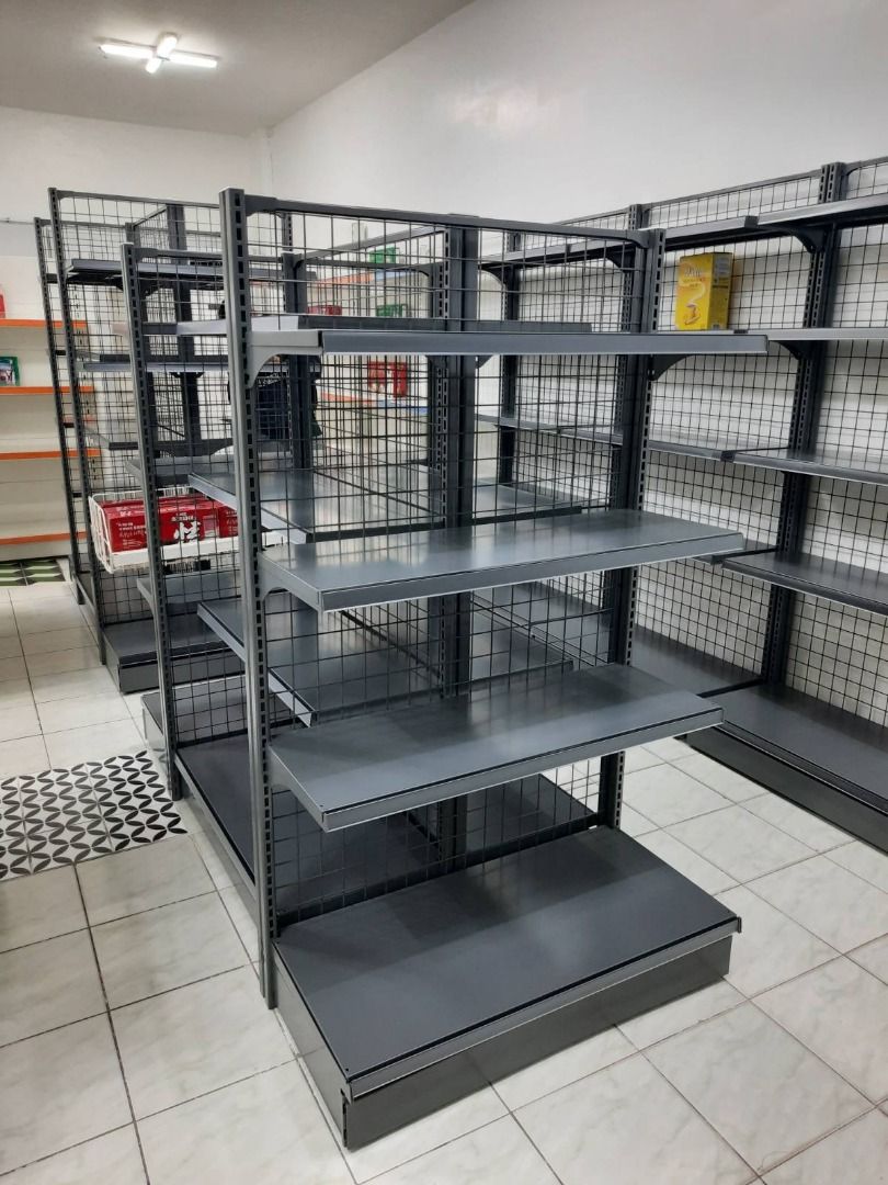 Mesh Type Gondola Rack Korean Made, Furniture & Home Living, Furniture ...