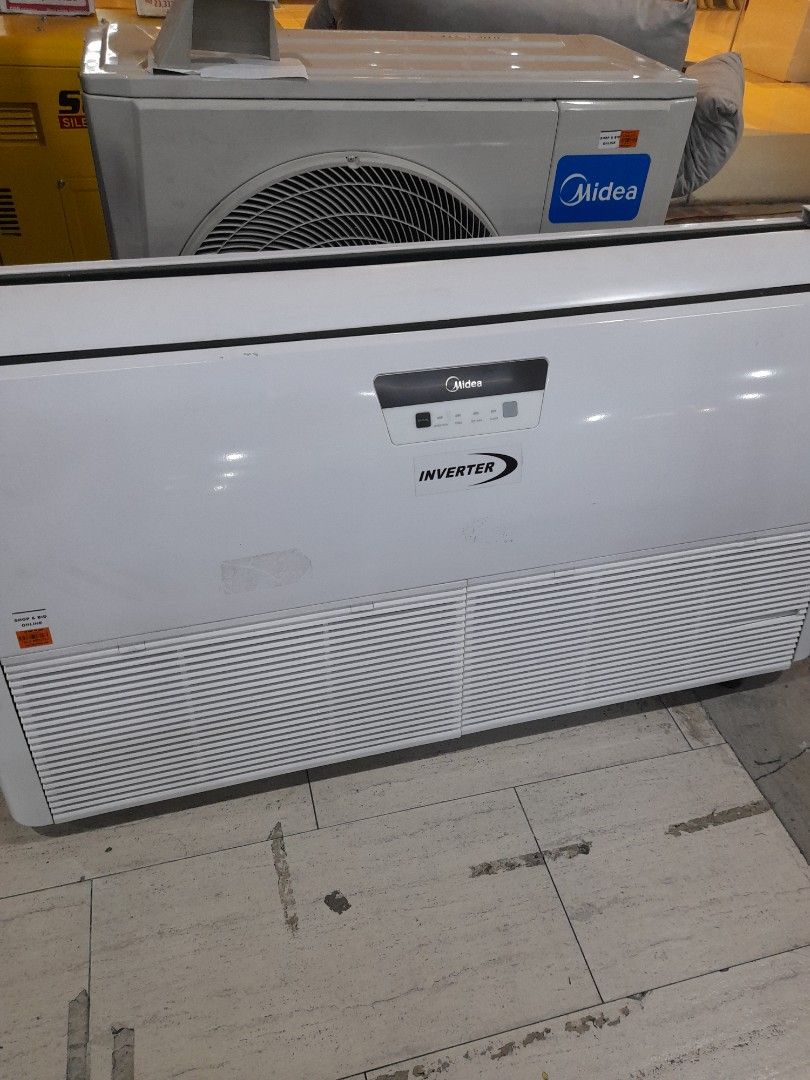 Midea 3TR under ceiling split type inverter, TV & Home Appliances, Air ...