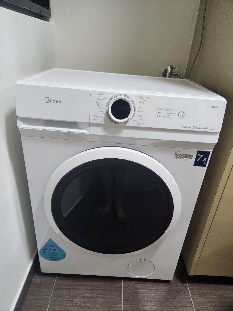 MIDEA 7.5KG, TV & Home Appliances, Washing Machines and Dryers on Carousell