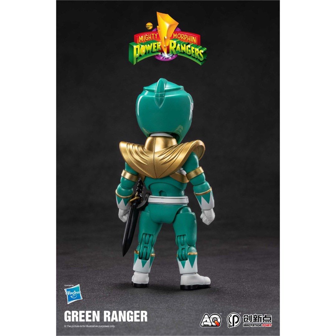 Mighty Morphin Power Rangers Green Ranger Hasbro Action Q Innovation ...