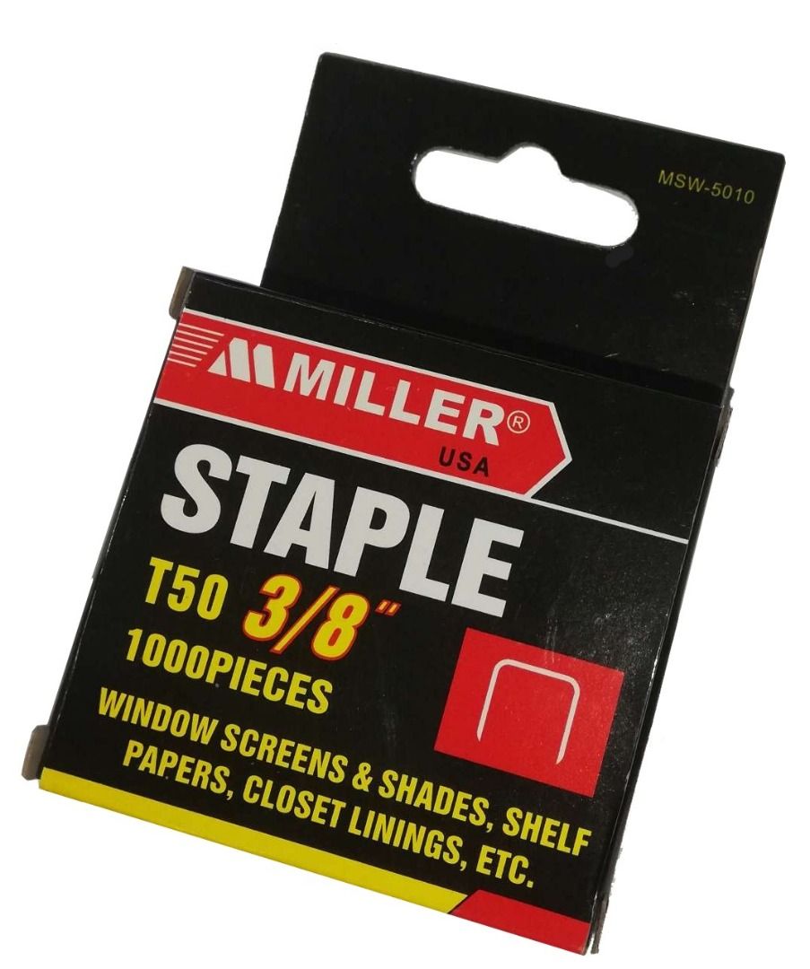 Miller Heavy Duty 3 Way Staple Gun (MT-50), Commercial & Industrial ...