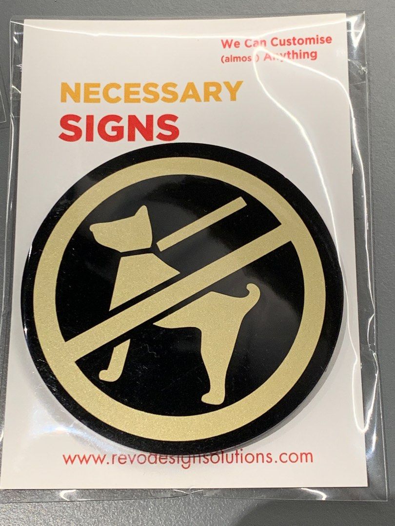 Mini Signage (Stick-on), Hobbies & Toys, Stationery & Craft, Craft ...