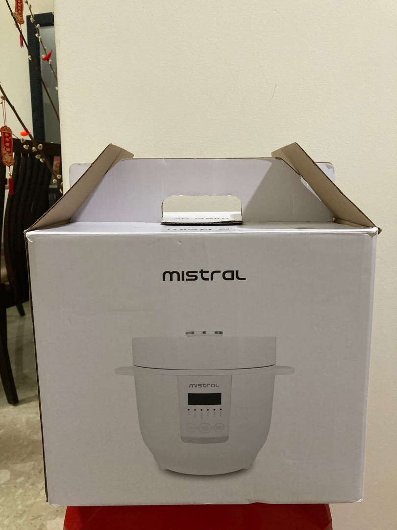 Mistral 1.0 L digital rice cooker, Furniture & Home Living, Kitchenware ...