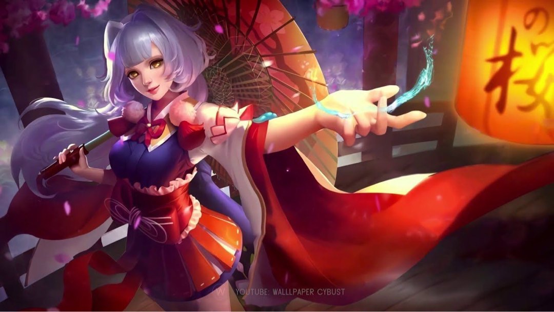 MLBB kagura cherry witch cosplay mobile legends, Hobbies & Toys ...