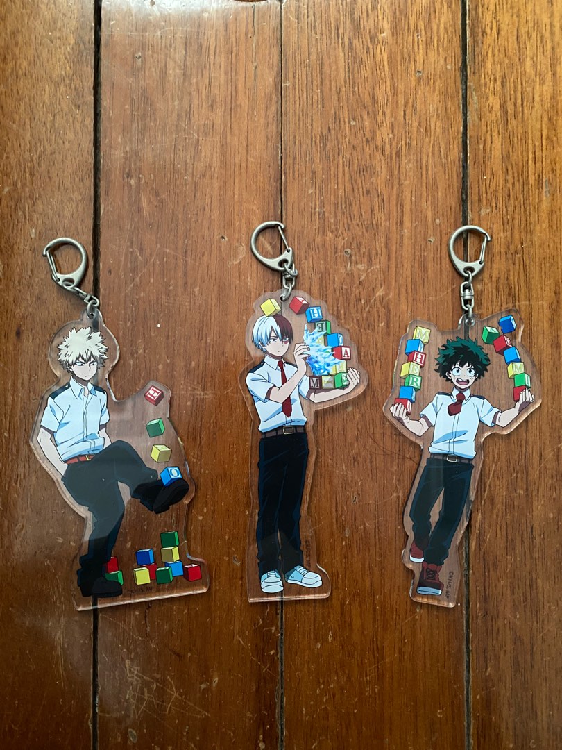 My Hero Academia keychains, Hobbies & Toys, Memorabilia & Collectibles ...