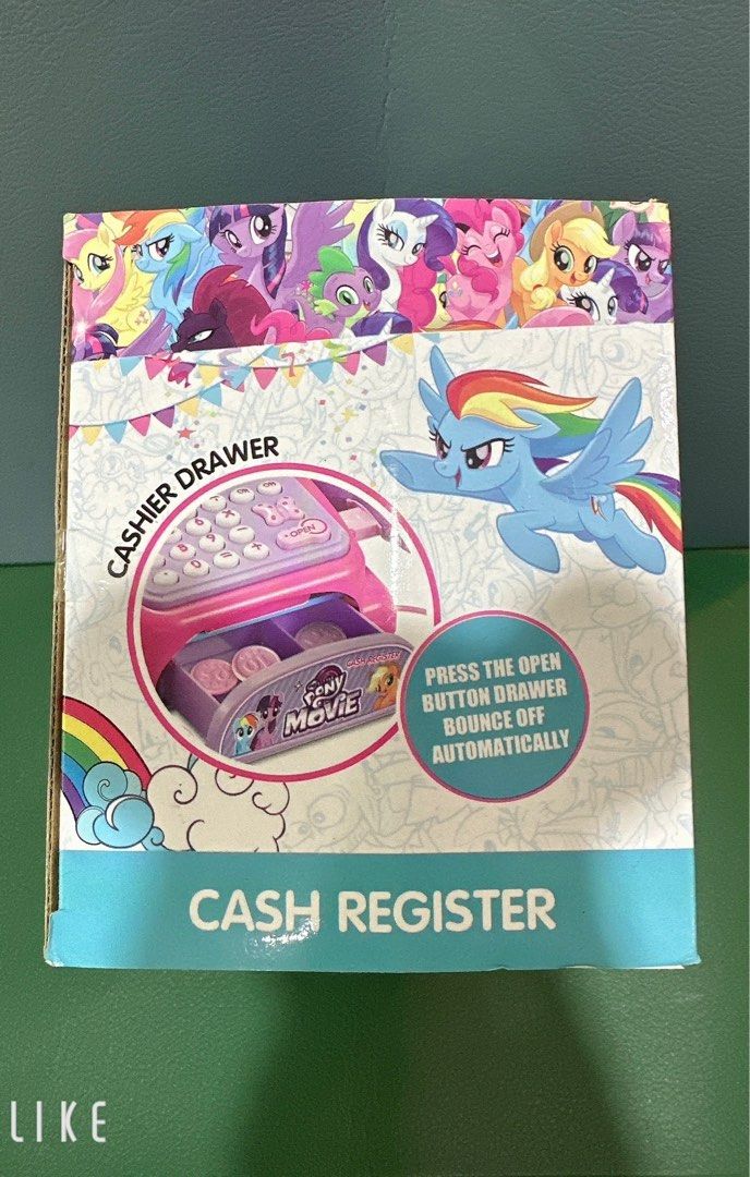 My Little Pony Cute little Pony Supermarket Cashier Pretend Play Set ...