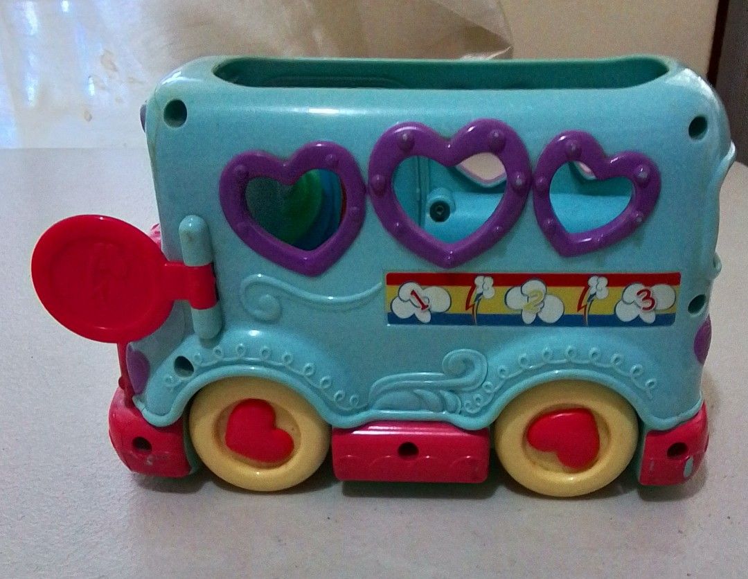 My Little Pony rainbowdash Friendship Bus with other figurines from ...