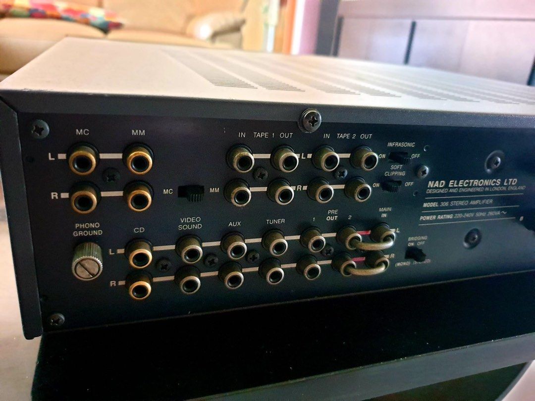 NAD Stereo Integrated Amplifier 306, Audio, Soundbars, Speakers ...
