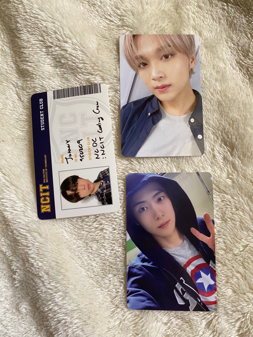 [nct 127] ncit photo pack unsealed - jaehyun + haechan + johnny set on ...