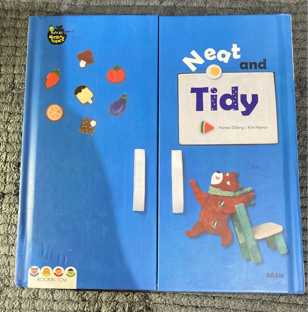 Neat and tidy book with sticker piece Hardbound book, Hobbies & Toys ...