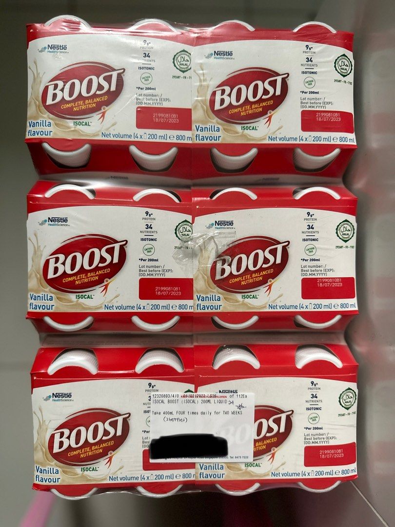 Nestle BOOST Isocal, Health & Nutrition, Health Supplements, Health ...