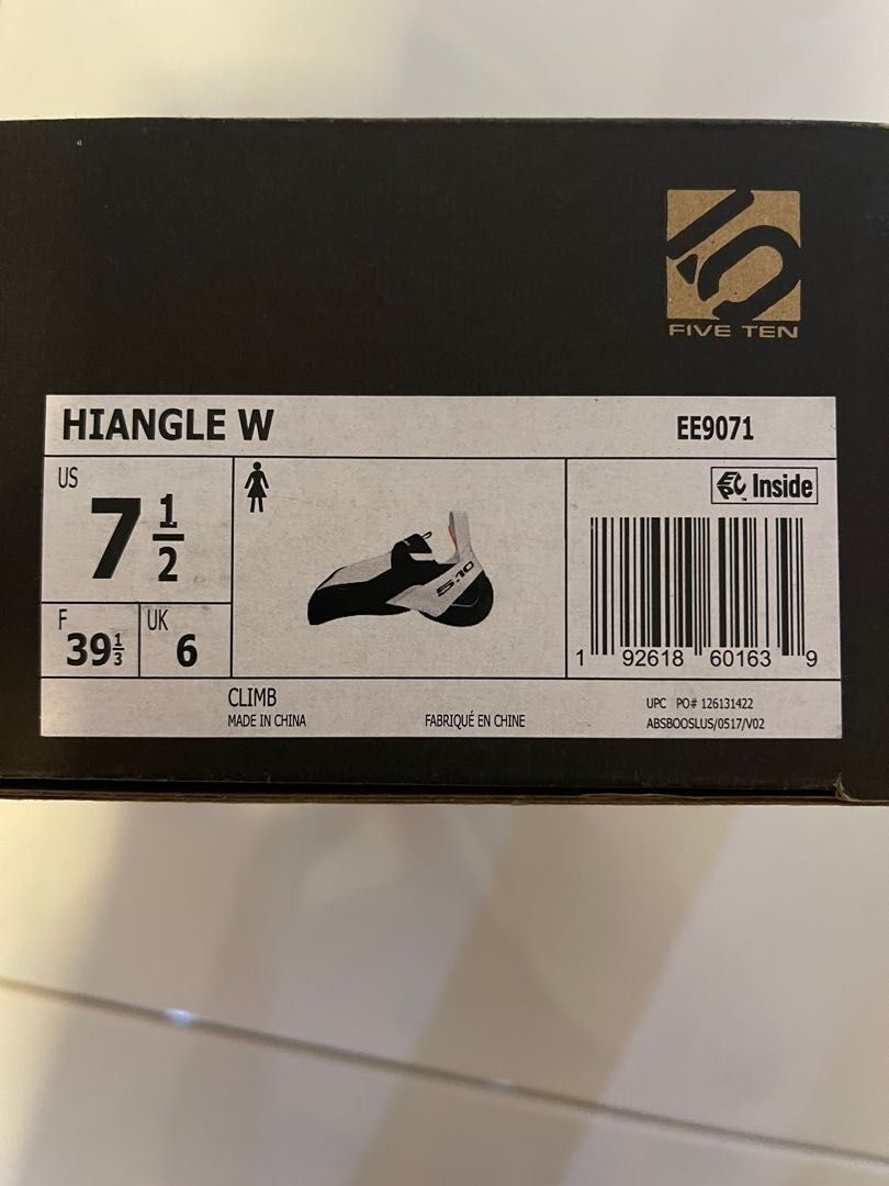 [NEW] Adidas 5.10 Five Ten Hiangle LV Rock Climbing / Bouldering Shoes ...