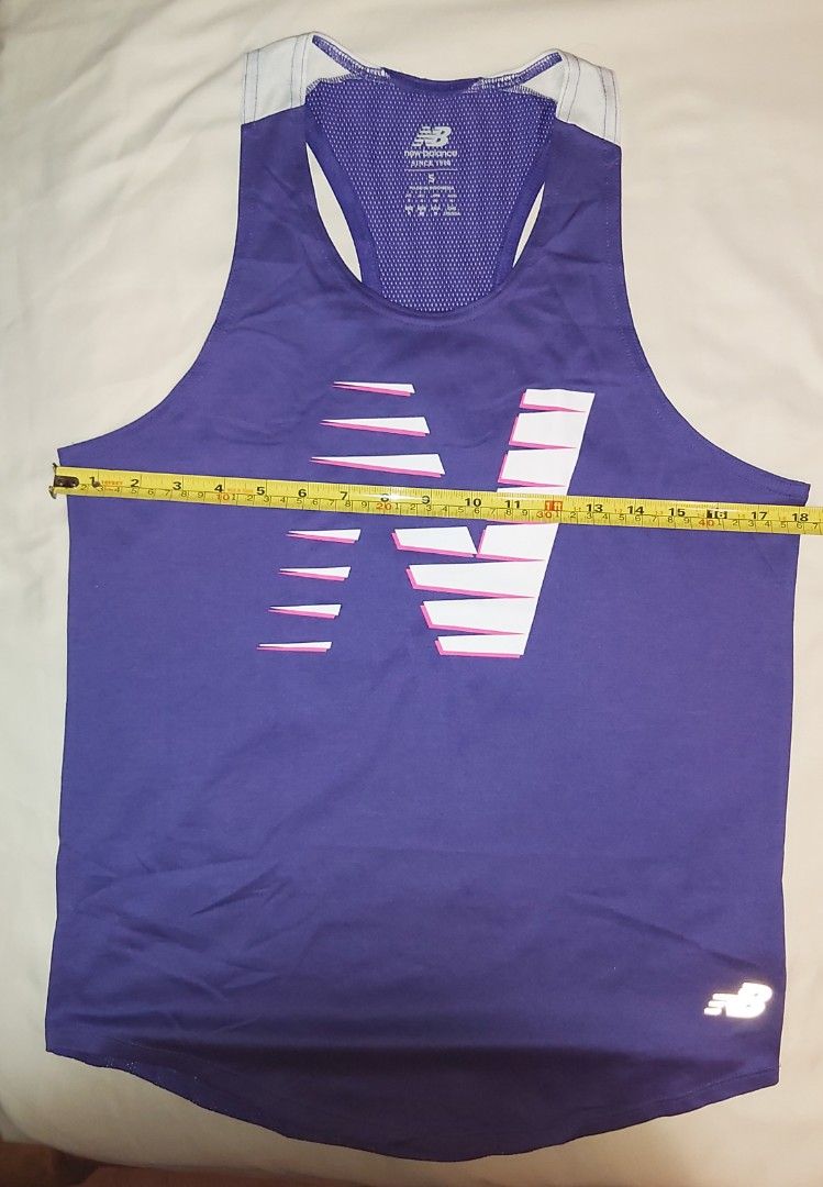 New Balance Fast Flight Running Singlet (M), Men's Fashion, Activewear ...