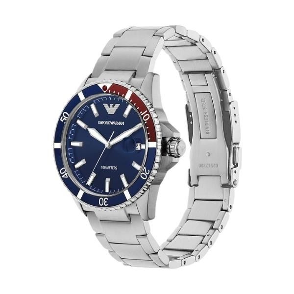 NEW Emporio Armani Diver Stainless Steel Mens Watch (AR11338), Luxury ...