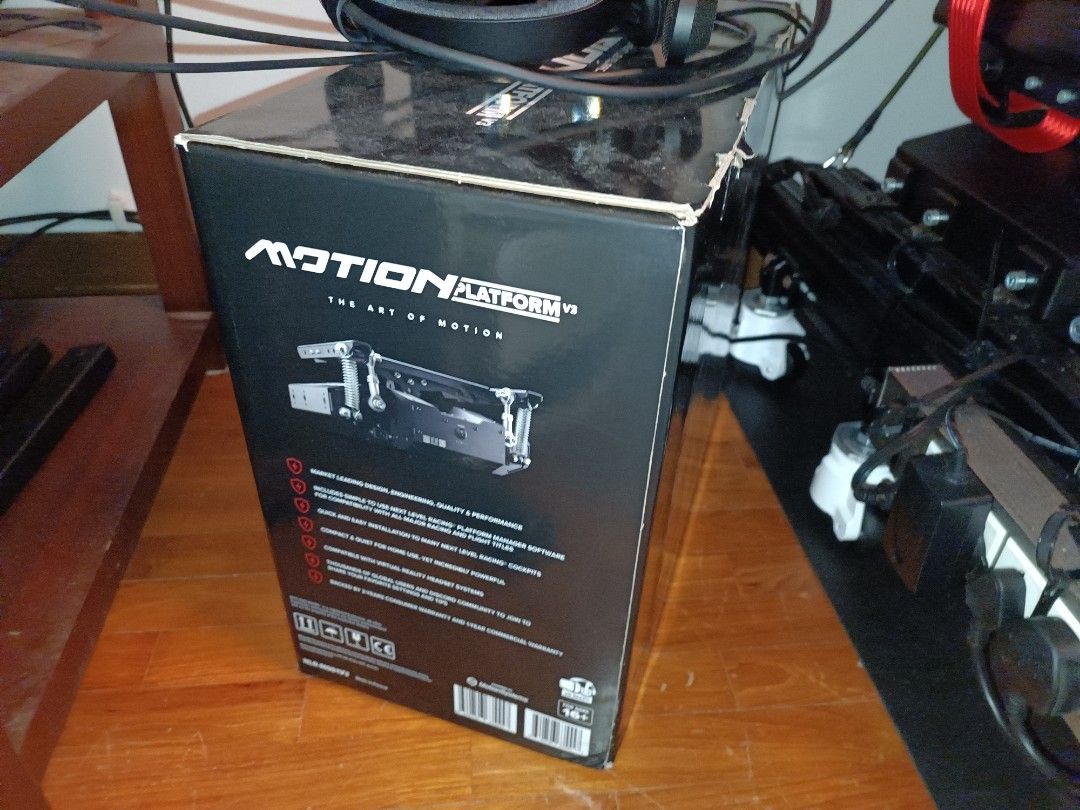 Next level racing motion v3 for sim racing flight motion, Video Gaming ...