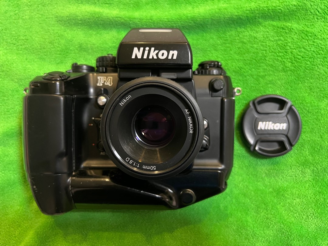 Nikon F4 with 50 mm 1.8D, Photography, Cameras on Carousell