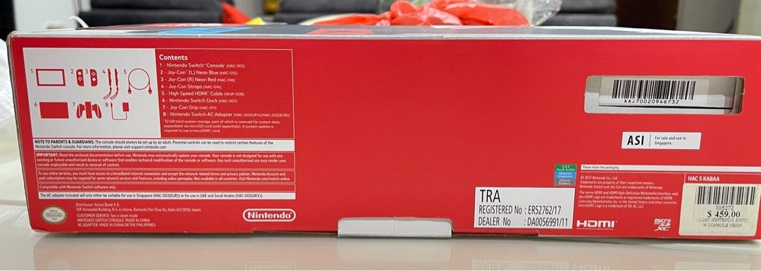 Nintendo Gen 1, Video Gaming, Video Game Consoles, Nintendo on Carousell