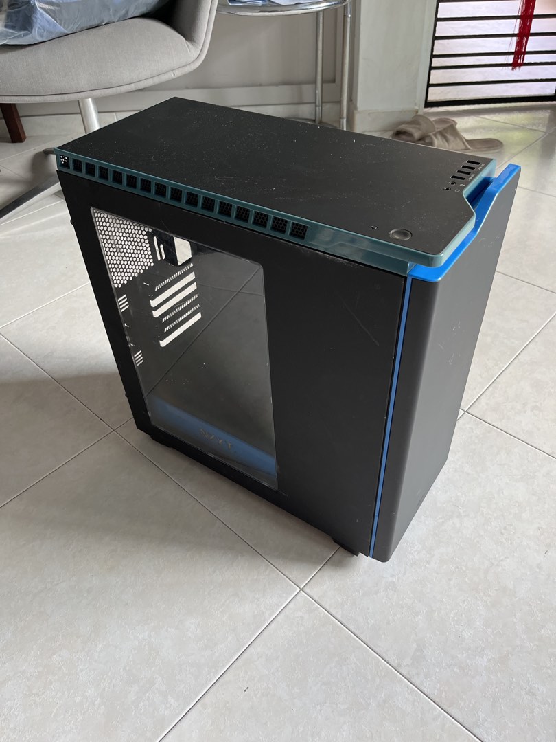 NZXT H440 PC CASE (BLUE), Computers & Tech, Parts & Accessories ...