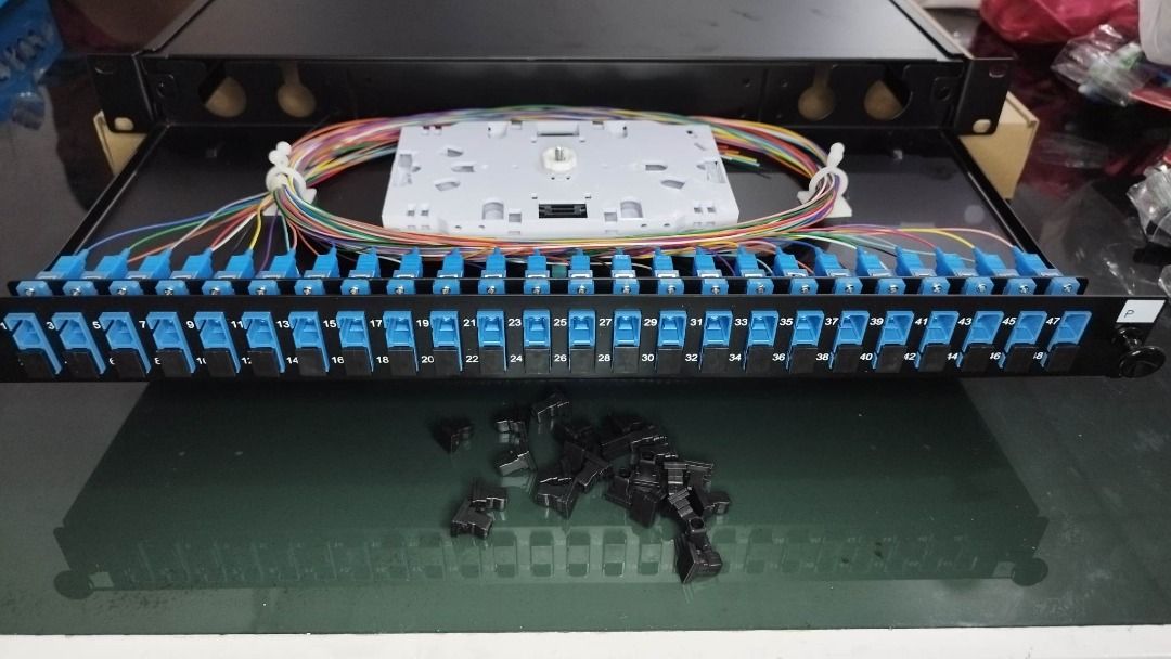 ODF Optical Distribution Frame With SC Pigtail - Rackmount Comlink ...