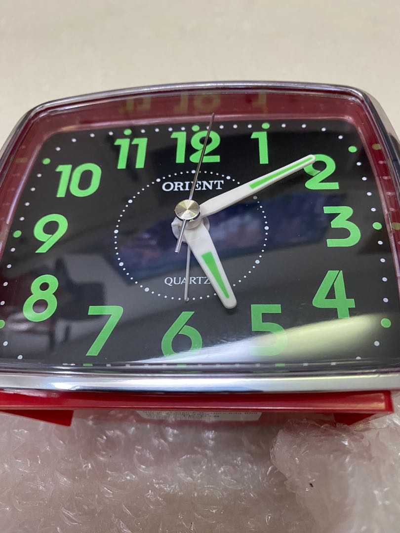Orient Alarm Clock, Furniture & Home Living, Home Decor, Clocks on ...